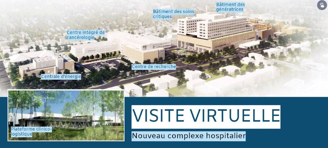 Projet NCH : une carte interactive pour découvrir le nouveau complexe ...